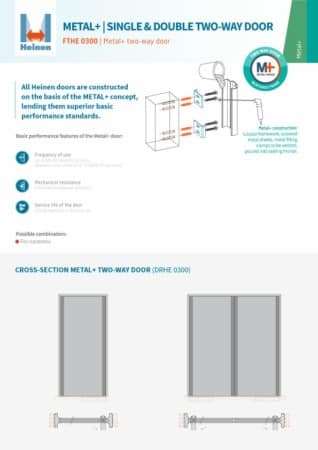 Two-way door | Produits | Heinen