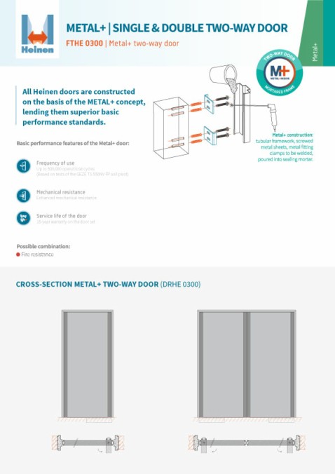 Two-way door | Produits | Heinen