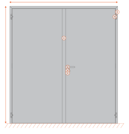 Double hinged door | Produits | Heinen